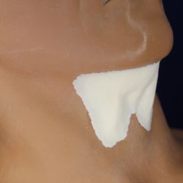 Rubber Wear Latex Prosthetic - Neck Wattle #2 | MWS